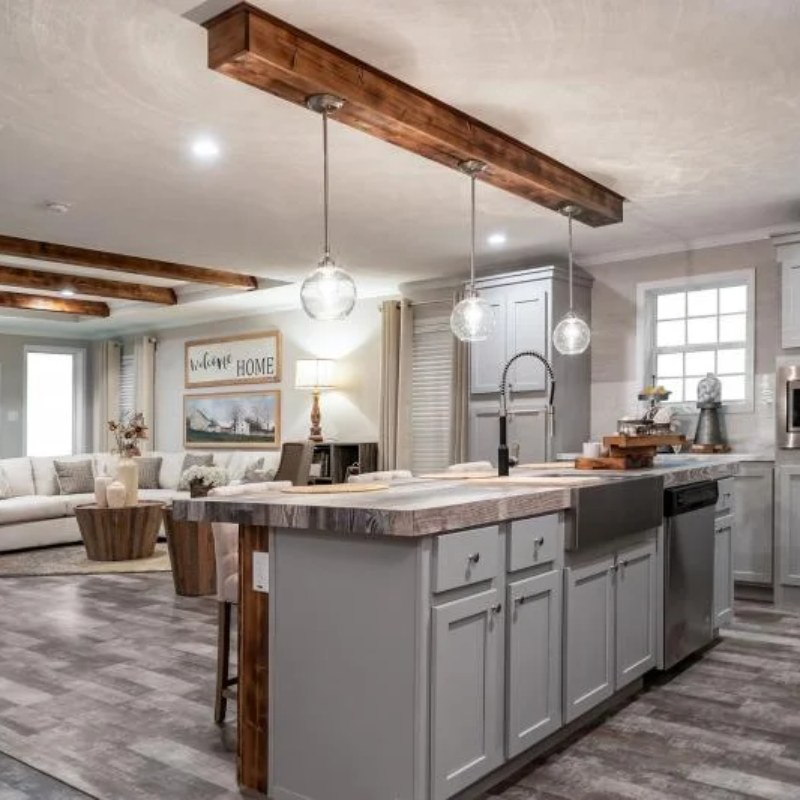 Mobile Home Makeover Ceiling Transform Your Mobile Home With These 5